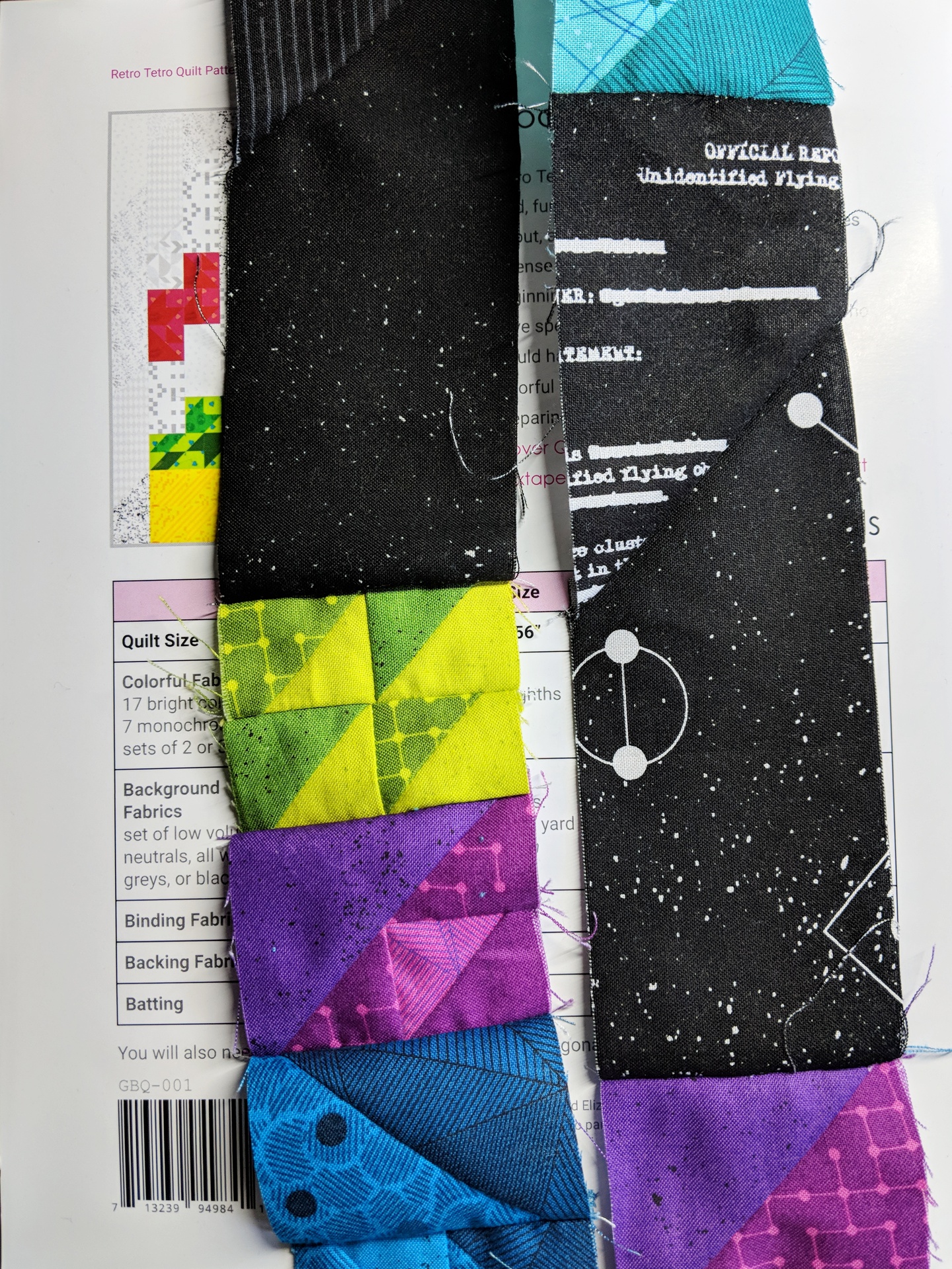 Retro Tetro Quilt Along Week 9 – the geeky bobbin